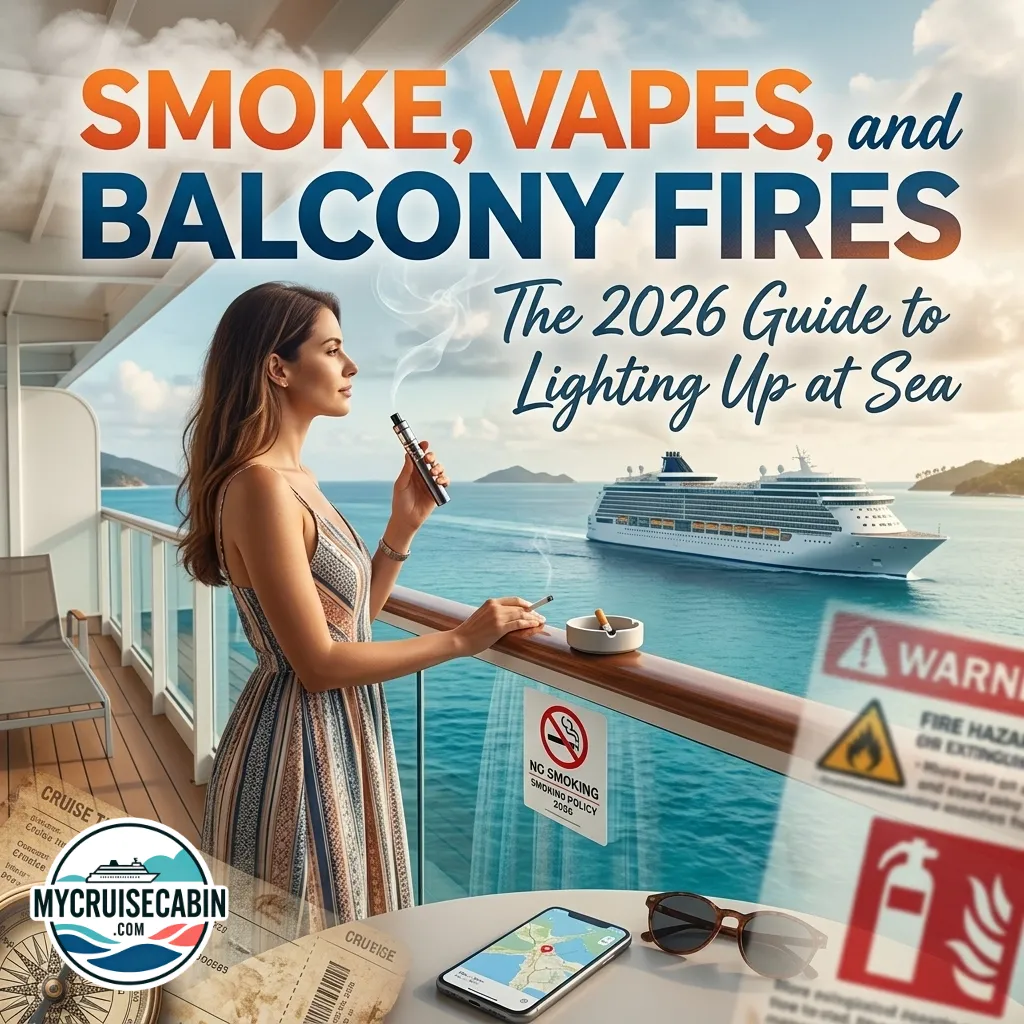 Smoke, Vapes, and Balcony Fires: The 2026 Guide to Lighting Up at Sea